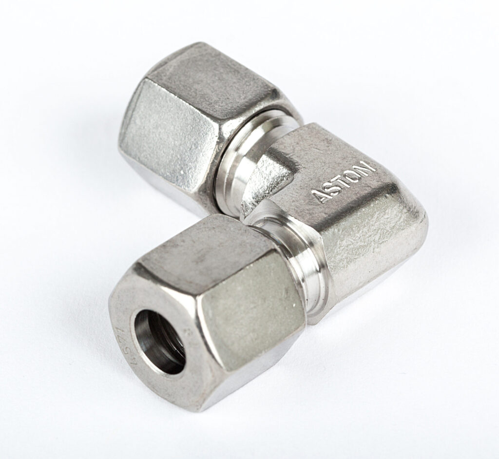 10mm OD 90° Elbow Single Ferrule 'S' Series Stainless Steel 316 | Product