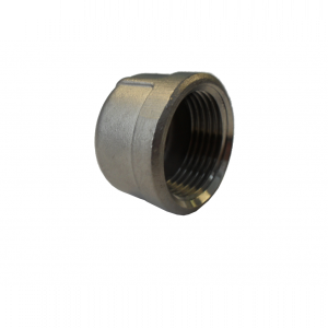 4" Round Cap BSP 150lb Stainless Steel 316 - Aston Fittings & Flanges ...